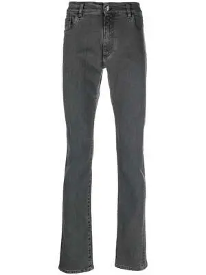 Billionaire Raw Edge Hem Jeans For Men