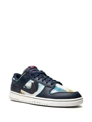 Nike Dunk Low Retro Prm Graffiti Sneakers - Blue