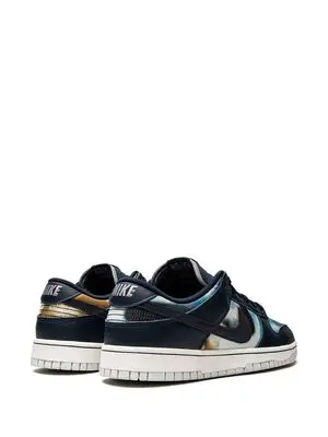 Nike Dunk Low Retro Prm Graffiti Sneakers - Blue