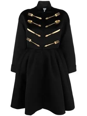 Moschino Hardware-detail Flared Dress