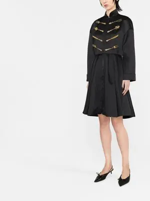 Moschino Hardware-detail Flared Dress