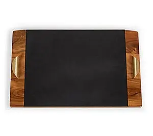TOSCANA Nfl Acacia And Slate Serving Tray