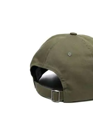 PALMES Logo Print Cap - Green
