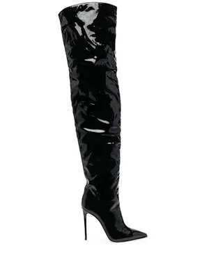 LE SILLA Eva Thigh-high Boots - Black