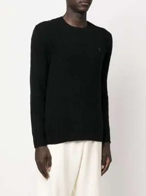 Polo Ralph Lauren Cable-knit Sweater - Black