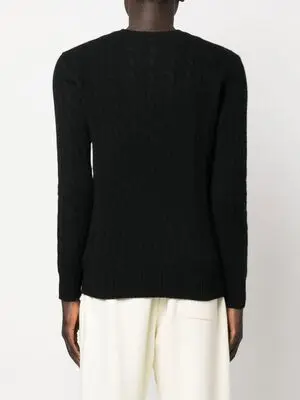 Polo Ralph Lauren Cable-knit Sweater - Black