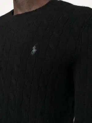 Polo Ralph Lauren Cable-knit Sweater - Black