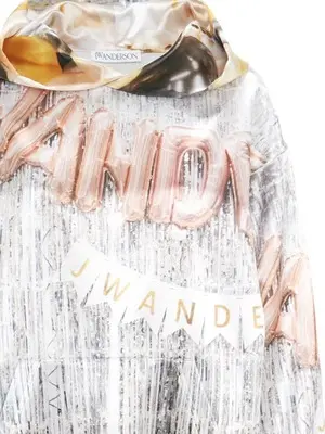 JW Anderson Logo-print Long-sleeve Hoodie