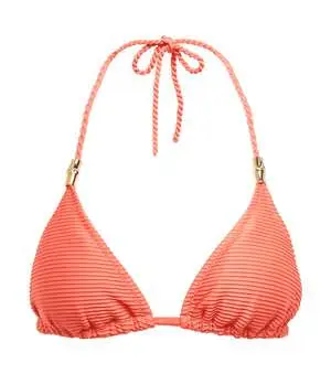 Heidi Klein Moroccan Sands Bikini Top - Red