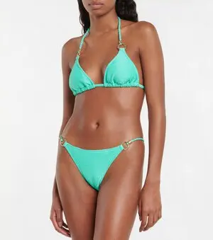 Heidi Klein Caribbean Waters Bikini Top