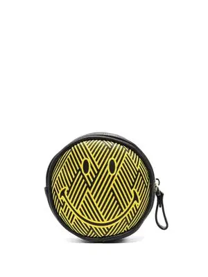 SELETTI Pattern-print Smiley Purse