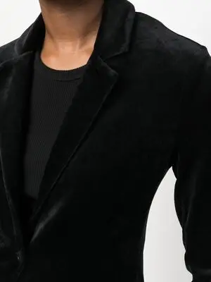Majestic Filatures Single-breasted Velvet Blazer