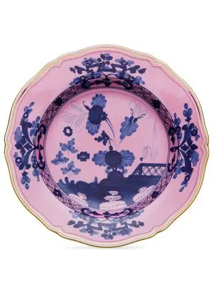 GINORI 1735 Oriente Italiano Porcelain Charger Plate - Pink