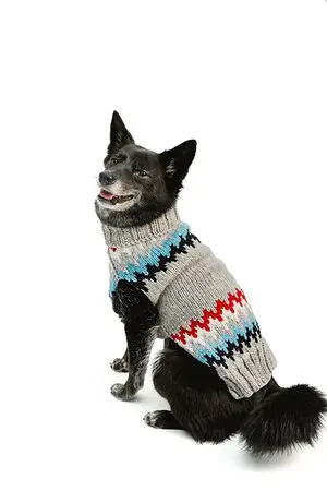 CHILLY DOG Chevron Dog Sweater