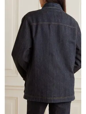 Loro Piana Cotton And Cashmere Denim Shirt