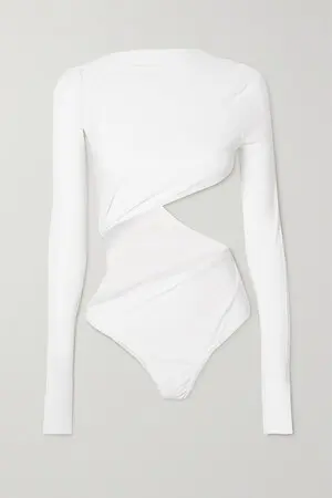 Jacquemus Carozzu Open-back Bodysuit - White