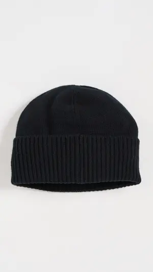 Canada Goose Small Emblem Beanie - Black
