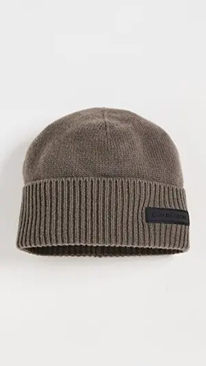 Canada Goose Small Emblem Beanie Quicksand
