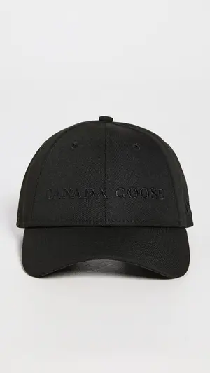 Canada Goose Wordmark Cap - Black