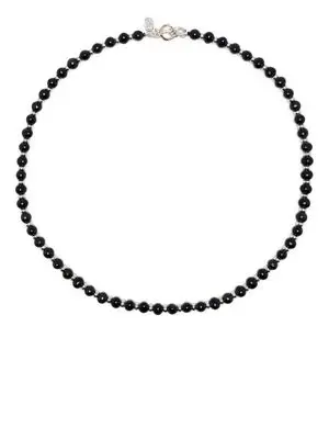 DOWER & HALL Pearl-nuggets Beaded Necklace - Black