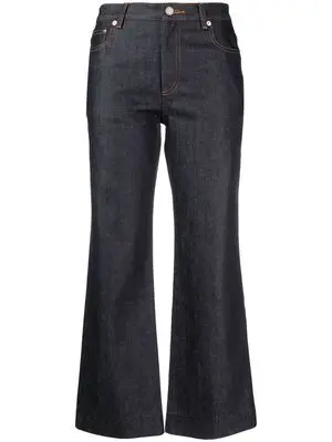 A.p.c. Mid-rise Cropped Jeans