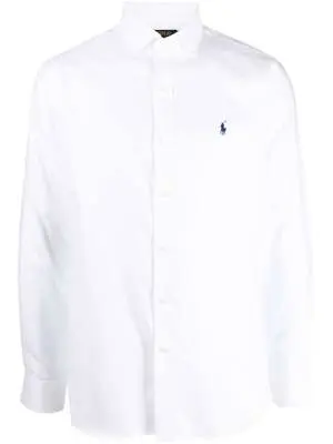 Polo Ralph Lauren Logo-embroidered Shirt - White