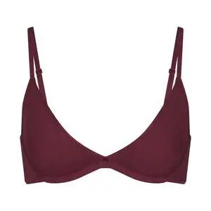 SKIMS Weightless Scoop Bra - Wine