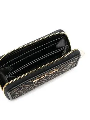 Michael Kors Monogram Zipped Wallet