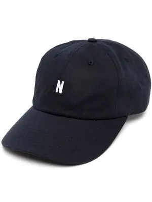 Norse Projects Logo-embroidered Baseball Cap - Blue