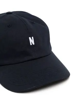 Norse Projects Logo-embroidered Baseball Cap - Blue