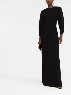 Saint Laurent Open-back Maxi Dress