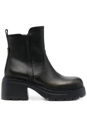 Liu Jo 70mm Carrie Leather Ankle Boots