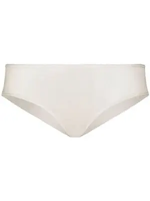 Dolce & Gabbana Mid-rise Satin Briefs - White