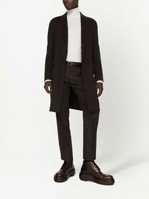 Dolce & Gabbana Roll-neck Cashmere-silk Sweater - White