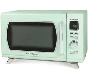 NOSTALGIA Nostalgia Retro 0.9 Cubic Ft. Microwave - One-color