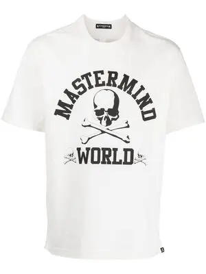MASTERMIND WORLD Logo-print T-shirt - White