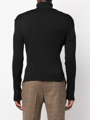 WALTER VAN BEIRENDONCK Ribbed Roll Neck Jumper