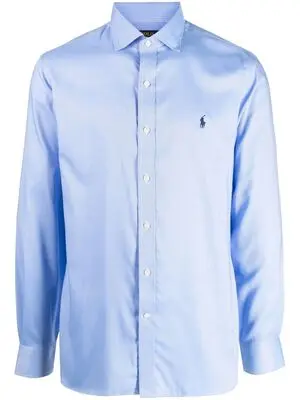Polo Ralph Lauren Logo-embroidered Shirt - Blue
