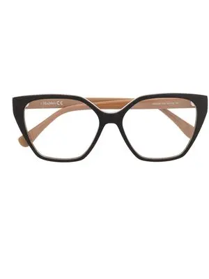 Max Mara Geometric-frame Eyeglasses - Black
