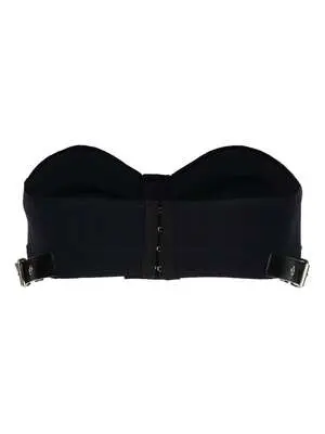 Rokh Belt-strap Detailed Cropped Top