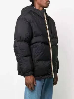 K-WAY Zip-up Padded Coat - Blue