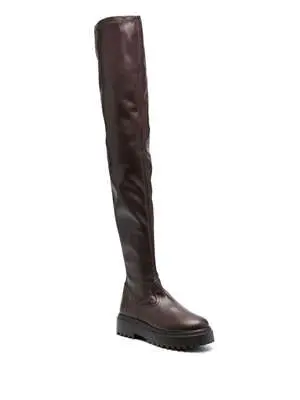 LE SILLA Ranger Thigh-high Boots - Brown