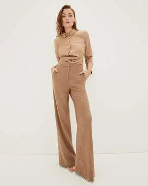 Veronica Beard Tonelli Pant Taupe