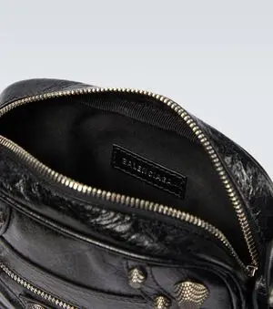 Balenciaga Le Cagole Leather Crossbody Bag