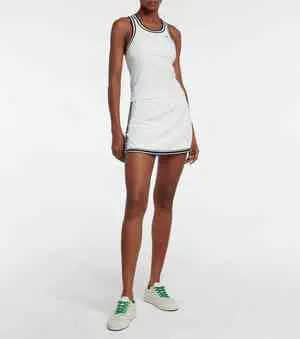 Tory Burch Jersey Tennis Miniskirt