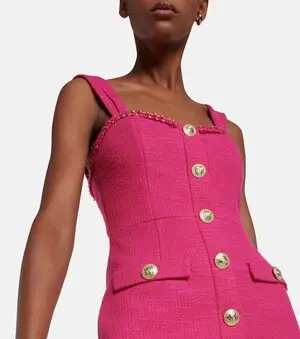 Rebecca Vallance Anita Tweed Minidress