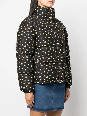 CHIARA FERRAGNI Logo Print Puffer Jacket