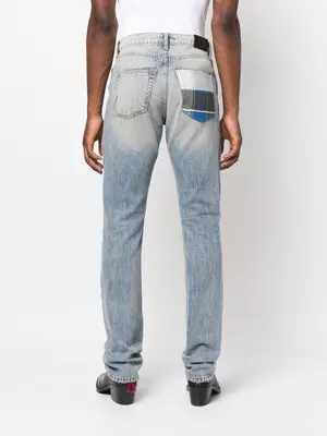 Alchemist Distressed-effect Straight-leg Jeans