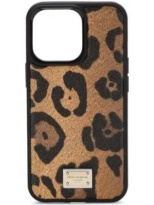 Dolce & Gabbana - Leopard-print Iphone 13 Case