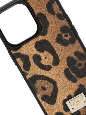Dolce & Gabbana - Leopard-print Iphone 13 Case